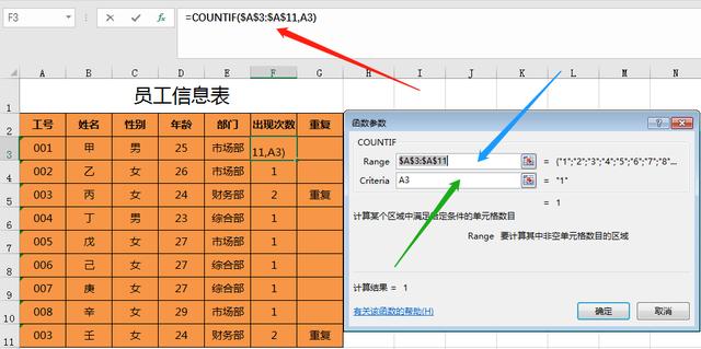 怎么利用if函数计算是否加班excel函数公式大全之利用countif函数if检查工作表中数据是否重复 Csdn博客