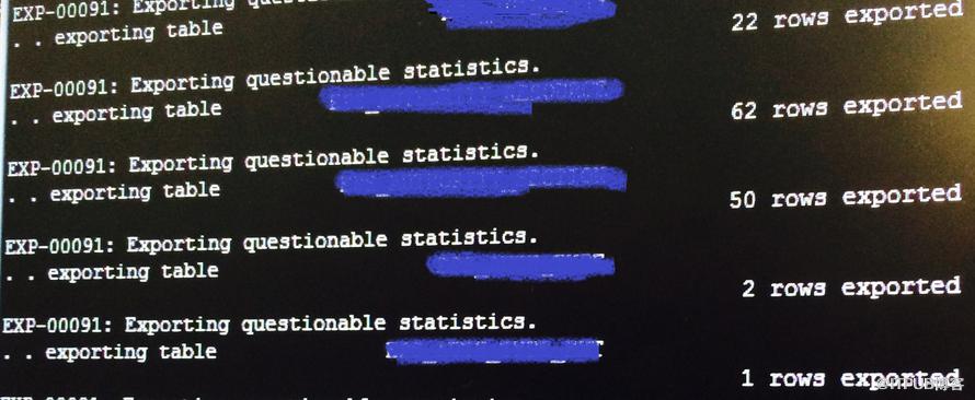 oracle导出报错00091,Exp导出报错EXP-00091分析解决-CSDN博客