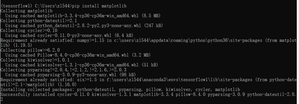 详细搭建tensorflow、keras步骤与匹配版本（降低tensorflow版本）_tensorflow降版本-CSDN博客
