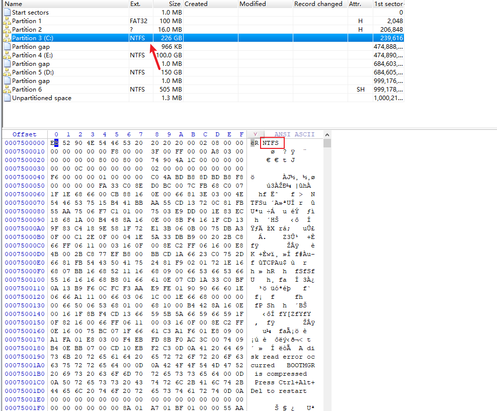 磁盘分区分析_ms basic data partition-CSDN博客