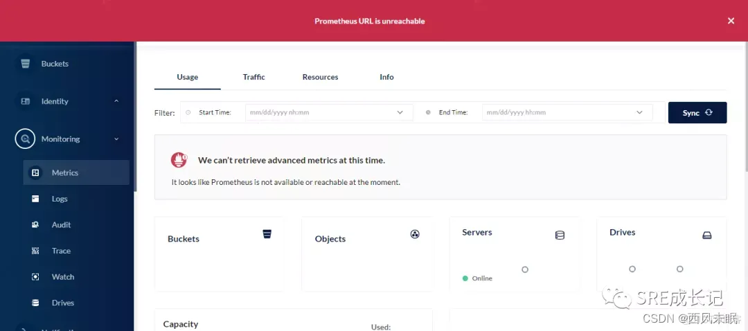 MinIO集群怎么接入Prometheus监控？（下）_prometheus url is unreachable-CSDN博客