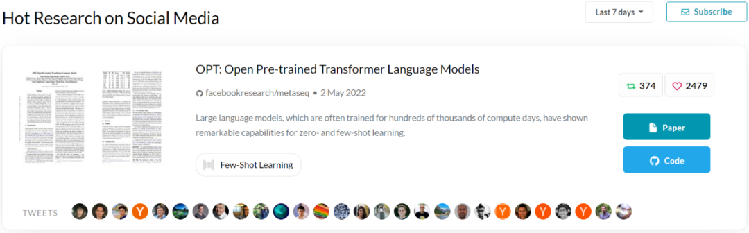 重磅！Meta AI开源OPT-175B：1750亿参数大模型-CSDN博客