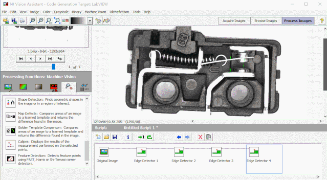 labview html报表例程_【LabVIEW懒人系列教程视觉入门】2.11LabVIEW视觉助手之几何测量...-CSDN博客