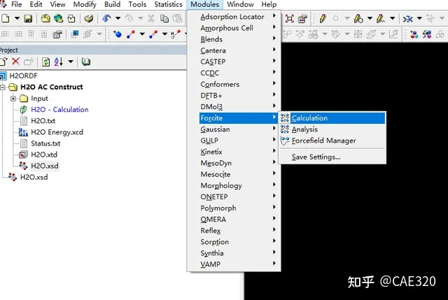 基于MS的水分子径向分布函数(RDF)计算_ms中怎么构建h2o分子模型-CSDN博客