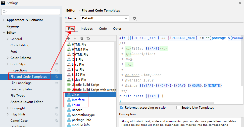 【Java】让你的代码变成模板，统一代码风格_java 风格模板setting-CSDN博客