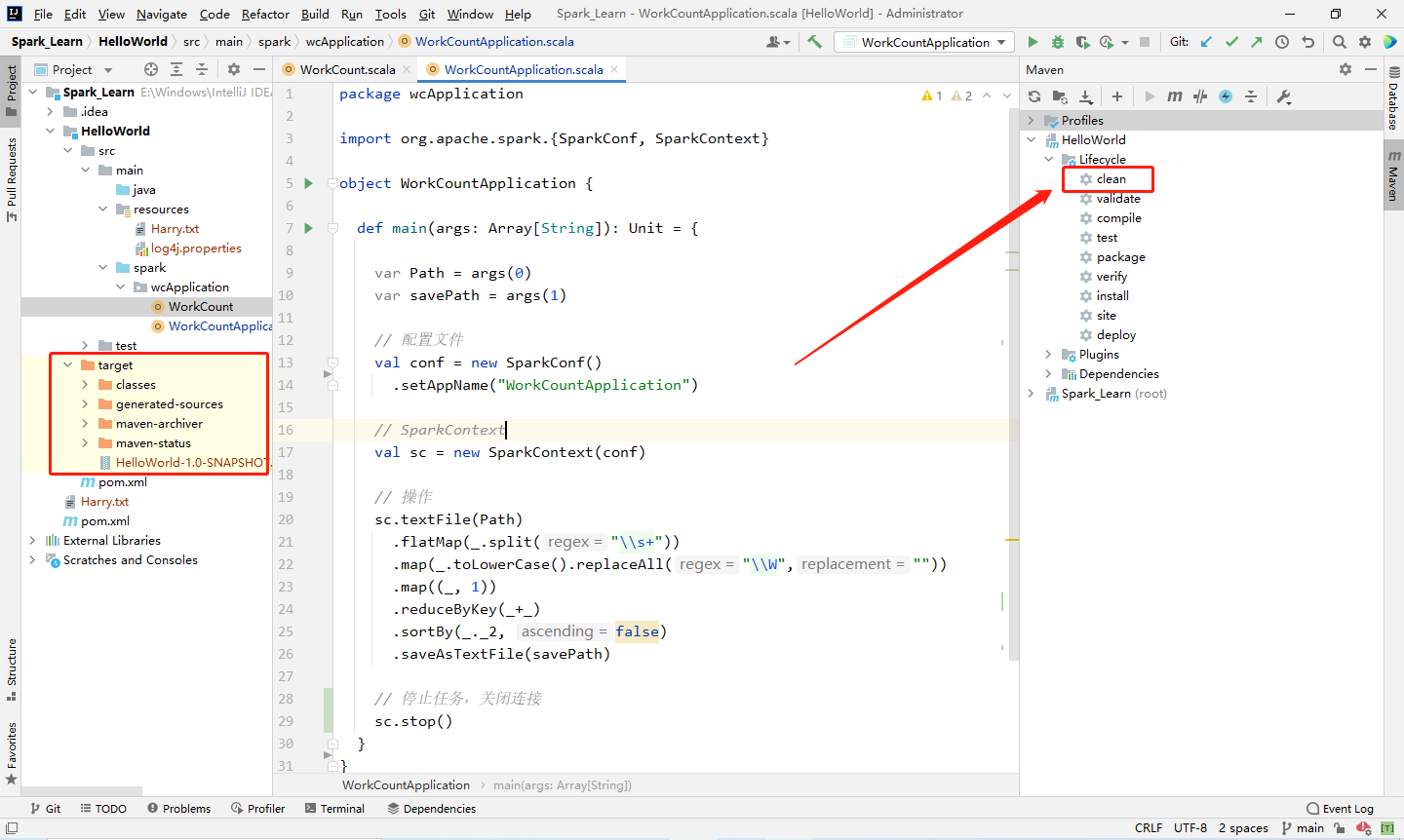 Spark 提交第一个项目（WordCount）_spark-submit wordcounf-CSDN博客