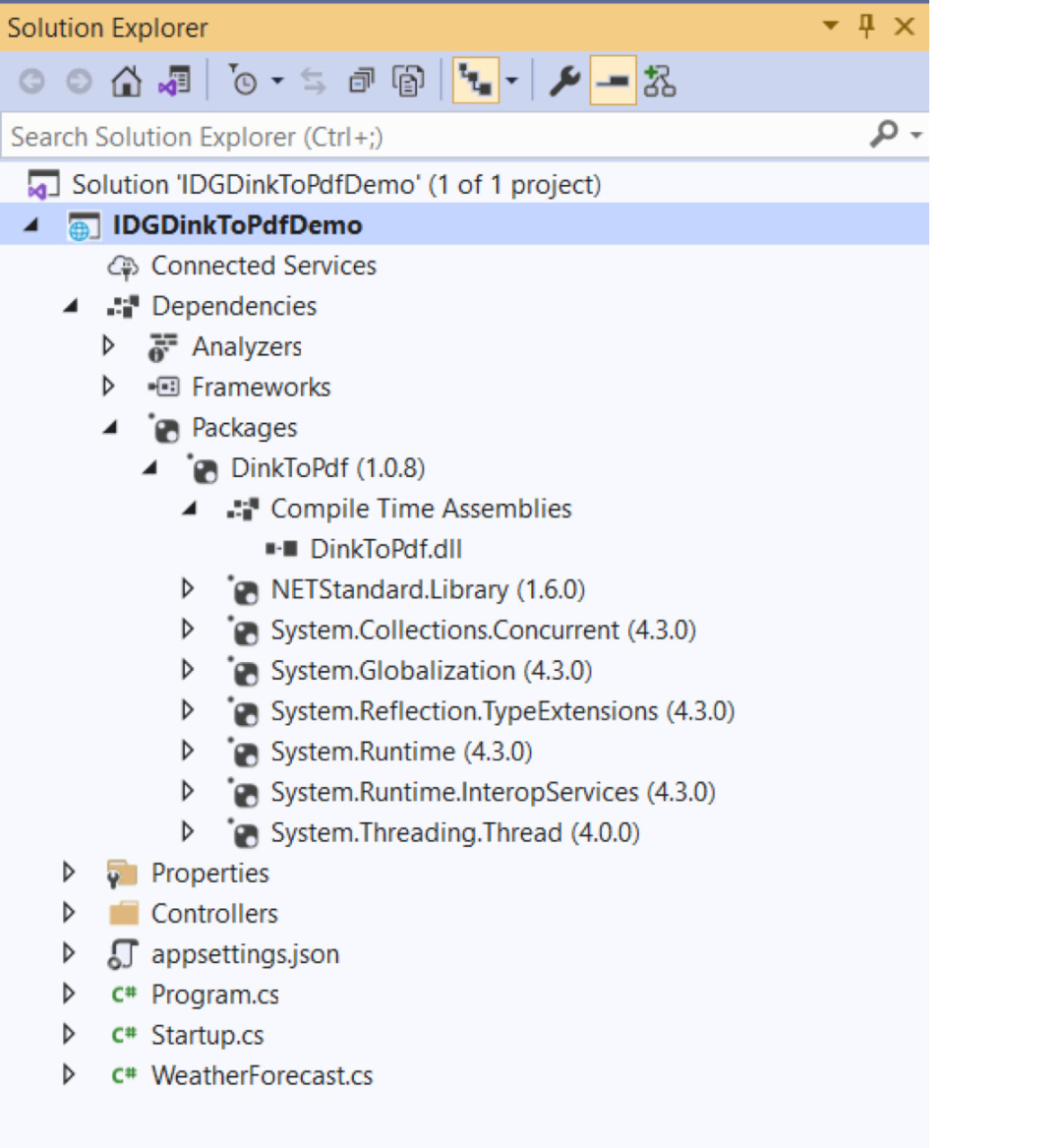 如何在 ASP.NET Core 5 中生成 PDF_dinktopdf pagesize-CSDN博客
