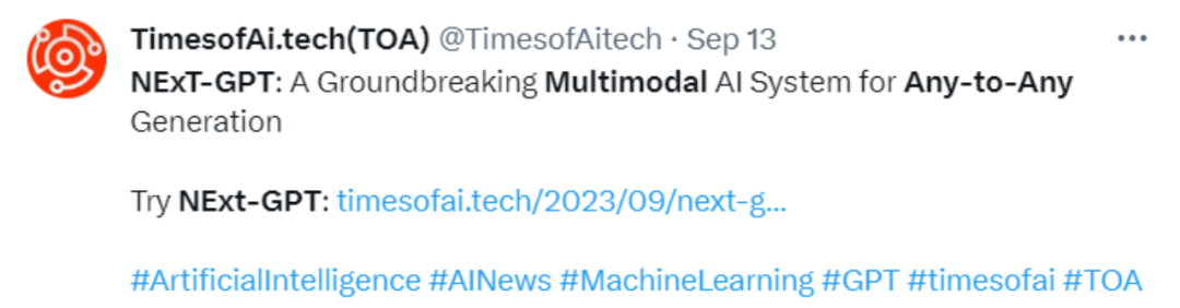 NExT-GPT：实现输入到输出「模态自由」, NUS华人团队开源-CSDN博客