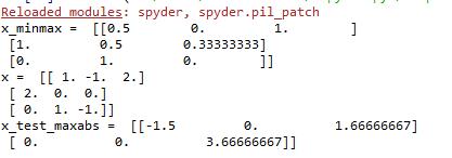 python 归一化_Python中归一化特征到一定区间的函数——MinMaxScaler()-CSDN博客