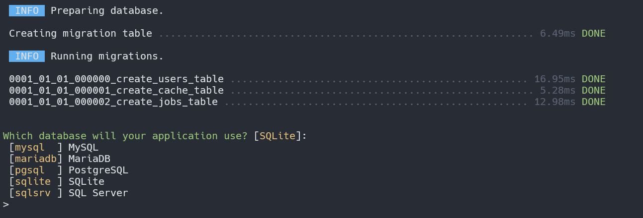 php_使用laravel installer新建项目的过程_would you like to install a starter kit?-CSDN博客