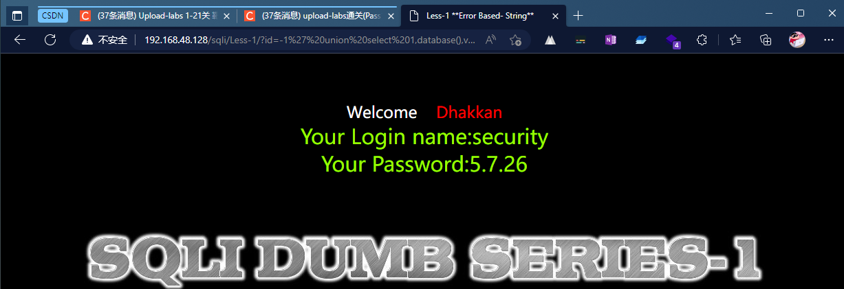 SQL注入教程：从sqli-labs的level01到level08-CSDN博客