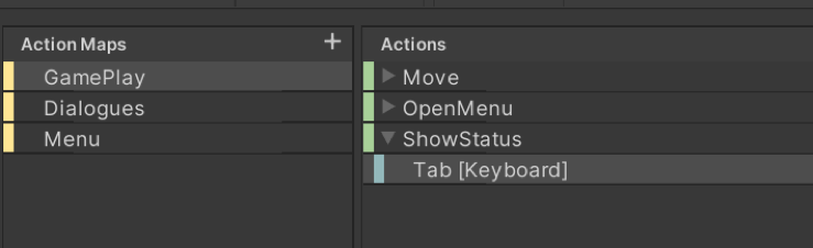 InputSystem打造项目输入系统---Tab键控制状态面板和ControlType简介_inputsystem怎么操作菜单键-CSDN博客