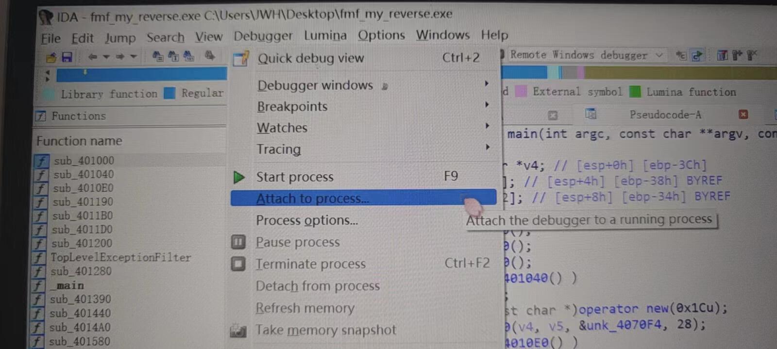 利用ida执行动态调试初步应用_ida linux-CSDN博客