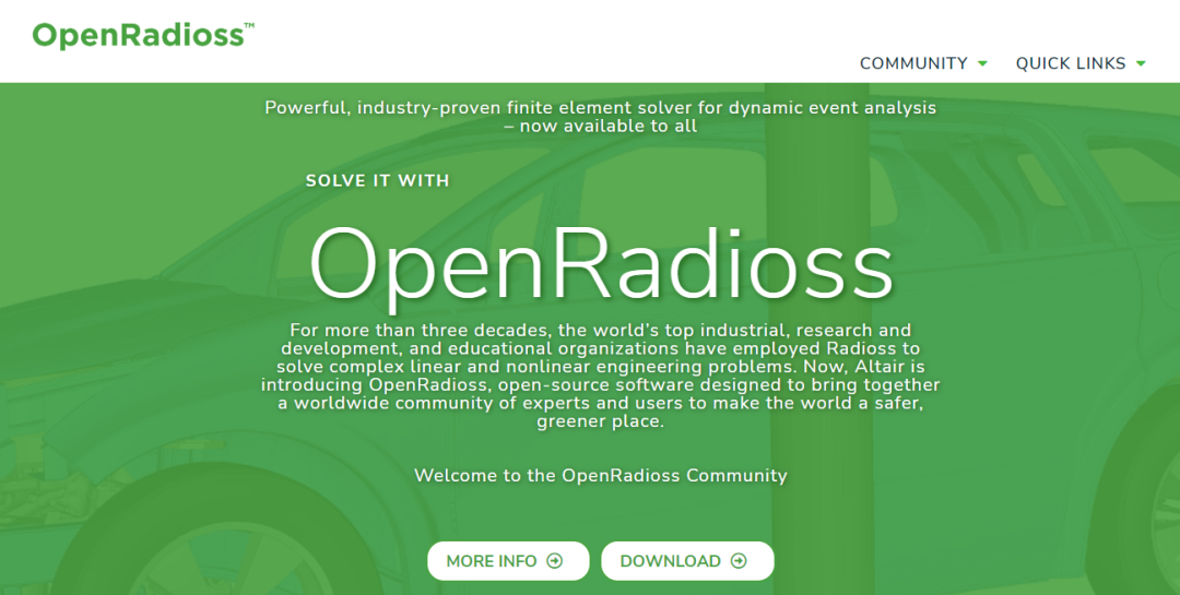 【JY】知名显式动力学求解器Radioss宣布开源-CSDN博客