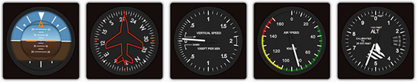 html飞机姿态仪表,jQuery高质量飞行仪表指示器插件-CSDN博客