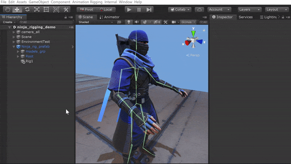 Unity 中的Animation Rigging资源包_unity 娘动画包-CSDN博客