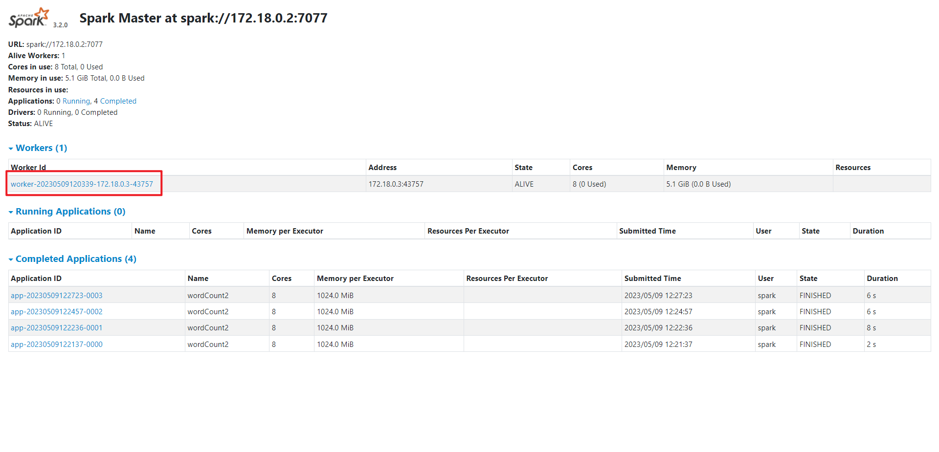 Windows Docker Desktop安装spark并建立集群运行简单的Java词汇统计Maven项目_安装spark docker-desktop-CSDN博客
