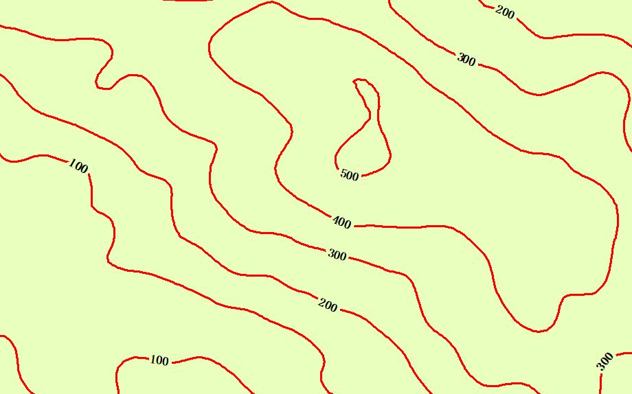 Gis技巧100例17 Arcgis智能标注maplex02arcgis等值线标注arcgis等值线注记一排 Csdn博客 