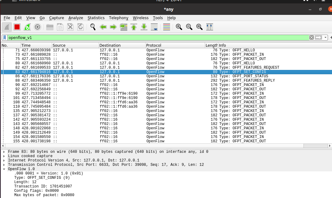 openflow协议分析实践_opnet中配置控制器-CSDN博客