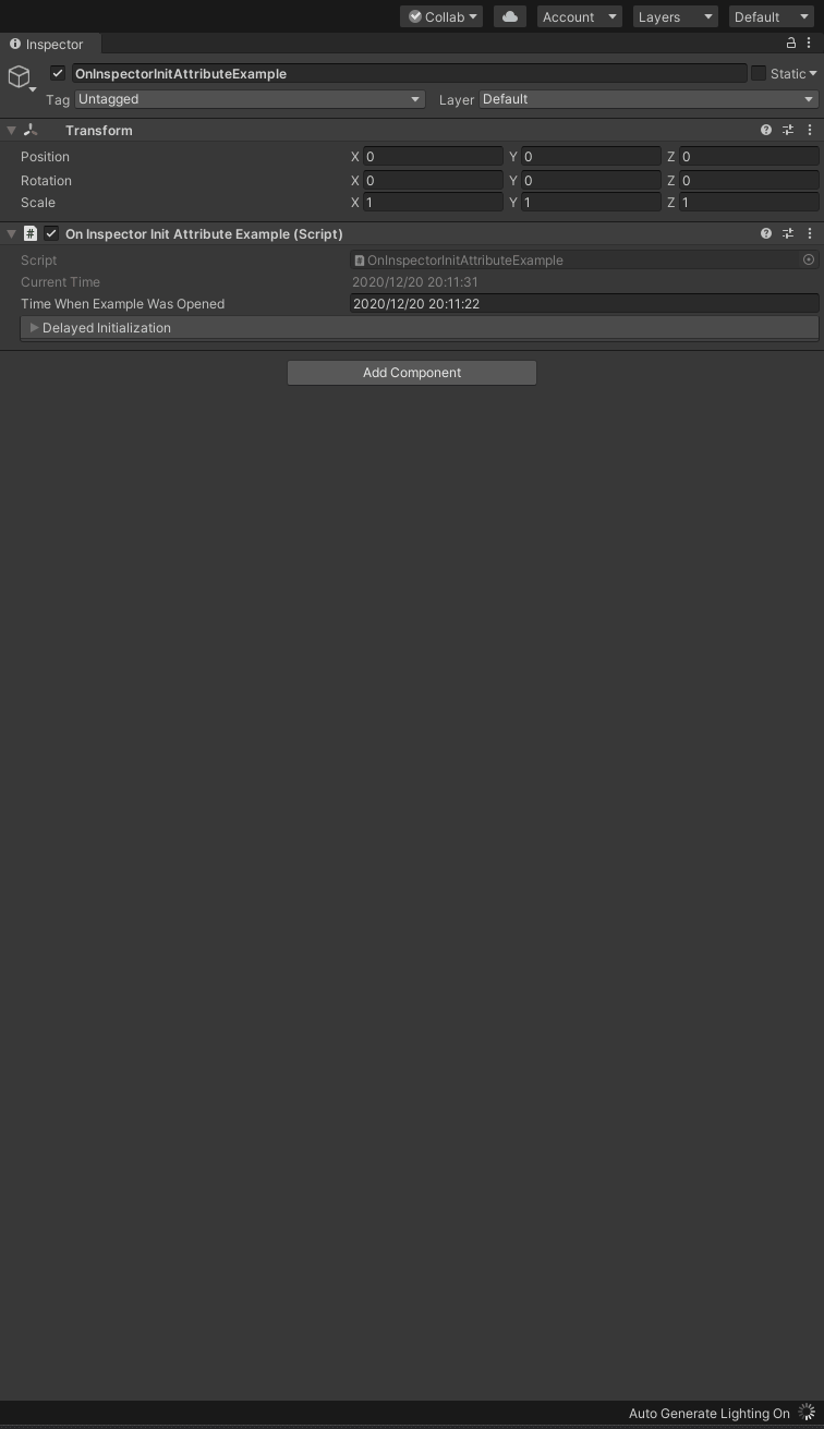 Odin Inspector 系列教程 On Inspector Init Attribute Csdn博客