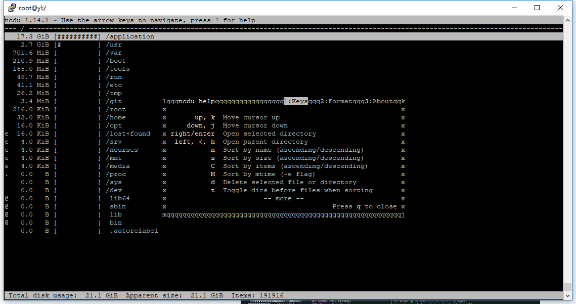 Ncdu强大的磁盘查看命令-CSDN博客