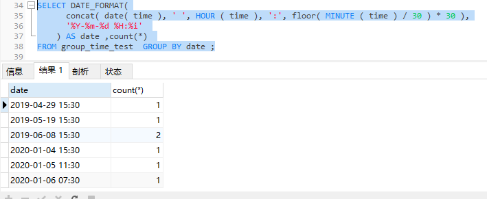 Mysql不同时间粒度下的分组统计mysql 时间按照3分钟分组 Csdn博客