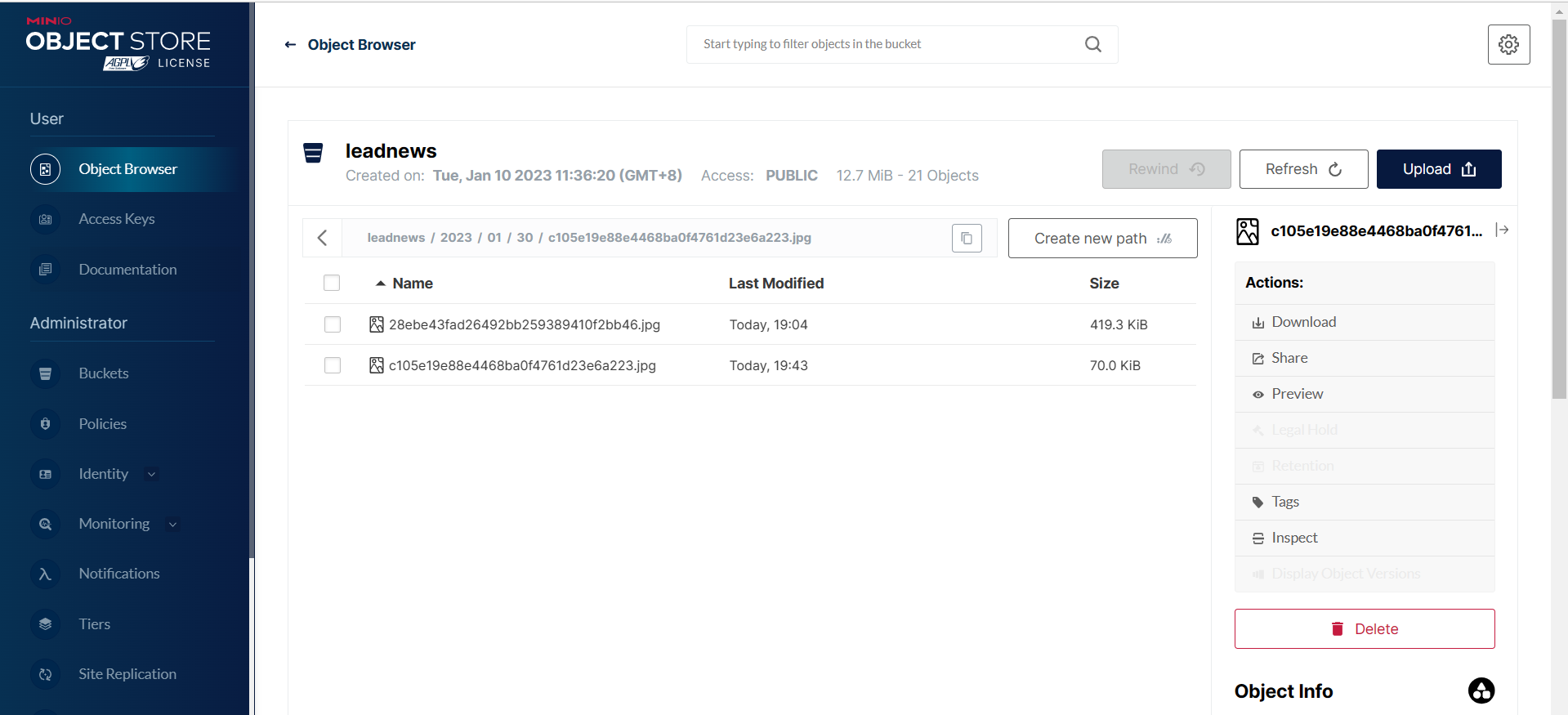 【BUG篇】——MinIO图片上传成功可预览但在程序中乱码问题（文件上传格式错误）_minio浏览器预览乱码-CSDN博客