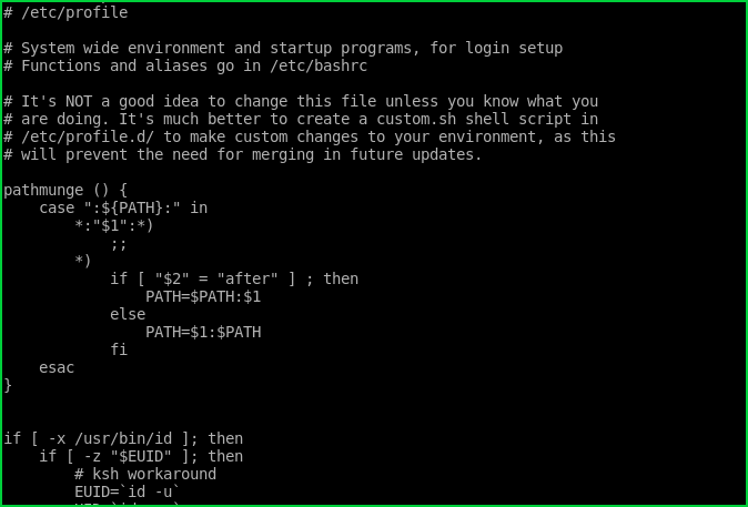 Linux Bash配置文件配置示例-CSDN博客