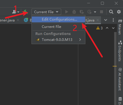 idea如何配置edit？Edit Configurations... 以及Artifact配置_ideaeditconfiguration怎么设置-CSDN博客