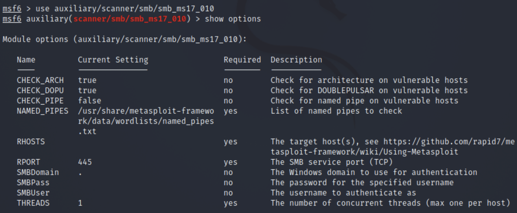 MS17-010“永恒之蓝”漏洞复现与分析_利用ms17_010(永恒之蓝)漏洞攻击linux系统-CSDN博客