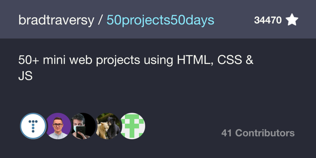 50天50个Web项目集合，太强了！-CSDN博客