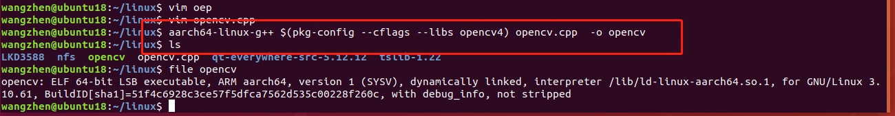 ubuntu20.04交叉编译移植OpenCV4.7.0和QT5.12.12至ARM64位平台LKD3588（开发板为ubuntu20.04系统）（一）_lkd3588-sdk-linux ...