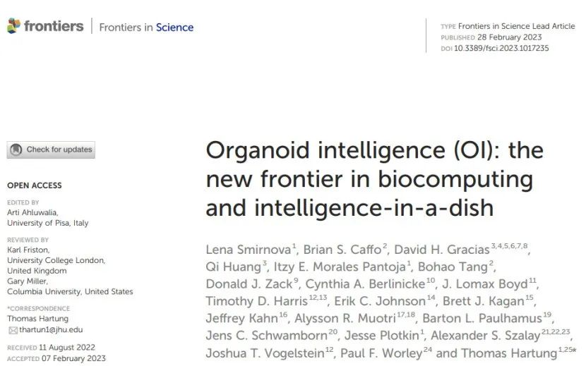 类器官智能（OI），开启生物计算新时代-CSDN博客