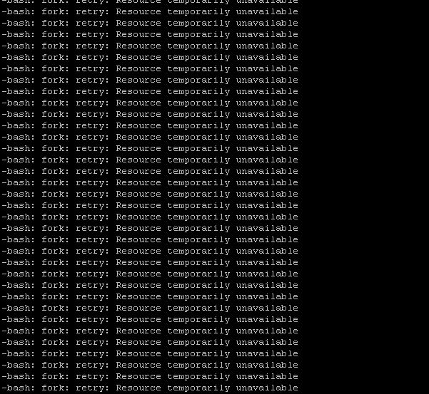 带有Bash前叉炸弹Linux系统崩溃-CSDN博客