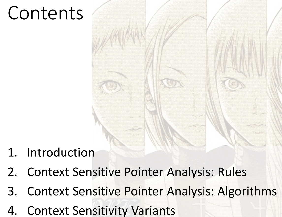 南大软件分析第十二节——Pointer Analysis - Context Sensitivity II_上下文敏感指针分析 南大软件分析-CSDN博客