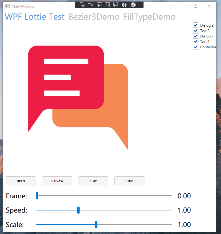 WPF|C# Lottie 动画播放【感觉好牛】_wpf lottie-CSDN博客