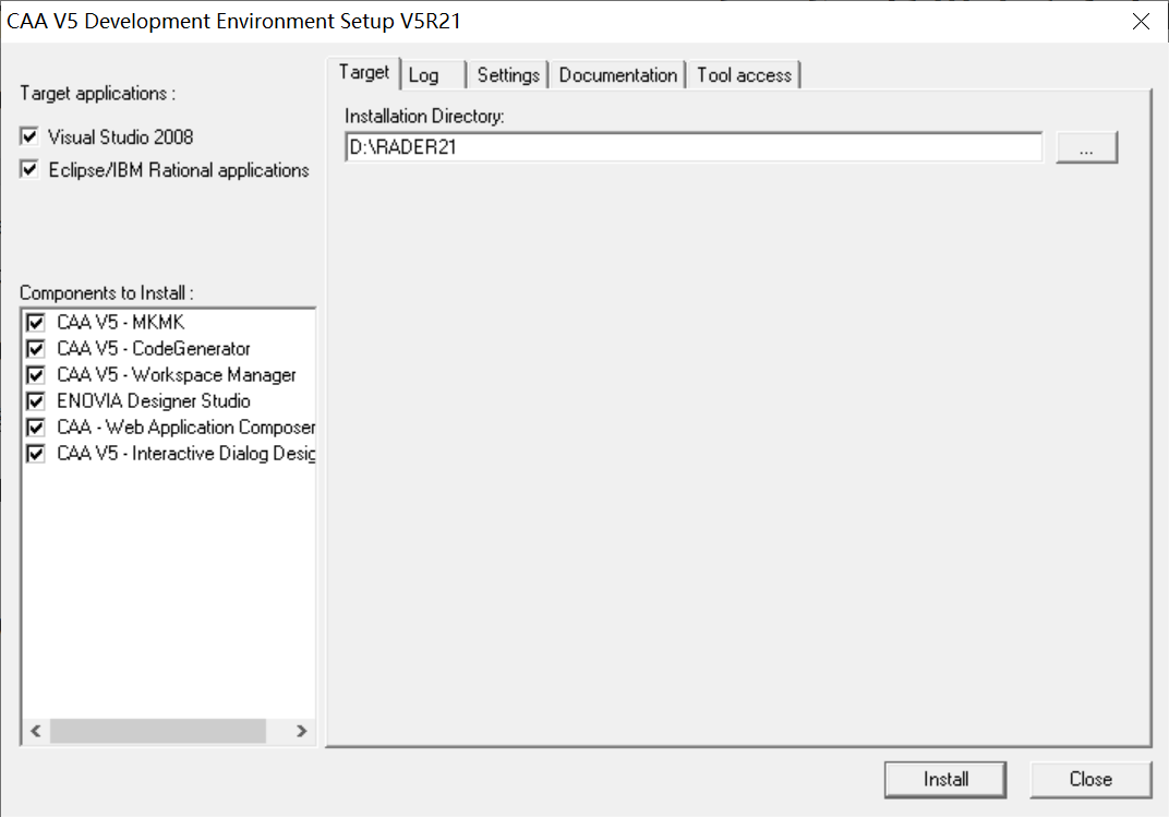 CATIAV5R21+CAA+RADE+VS2008二次开发环境搭建注意事项_atiav5r21 vs2008 caa rade-CSDN博客
