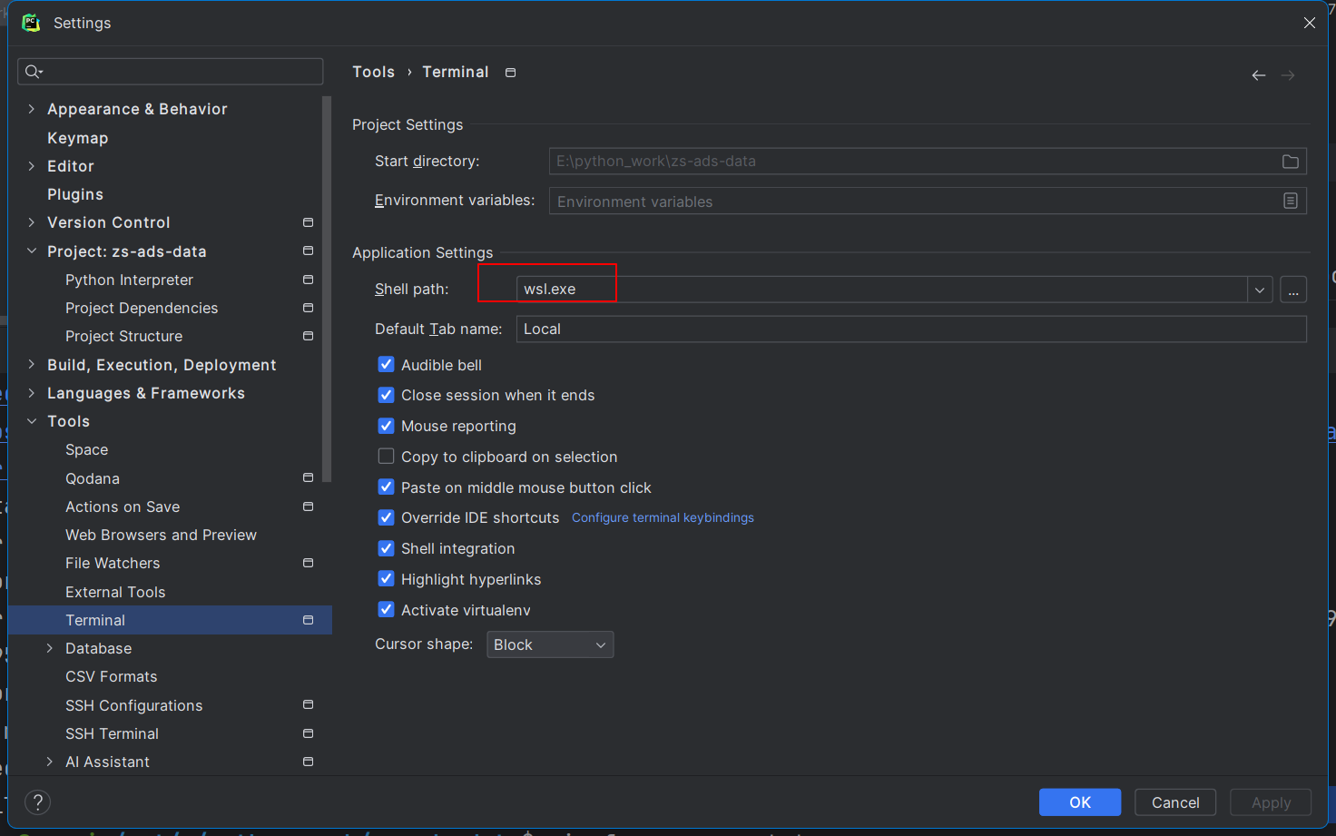 pycharm配置wsl的Python解释器_pycharm wsl-CSDN博客