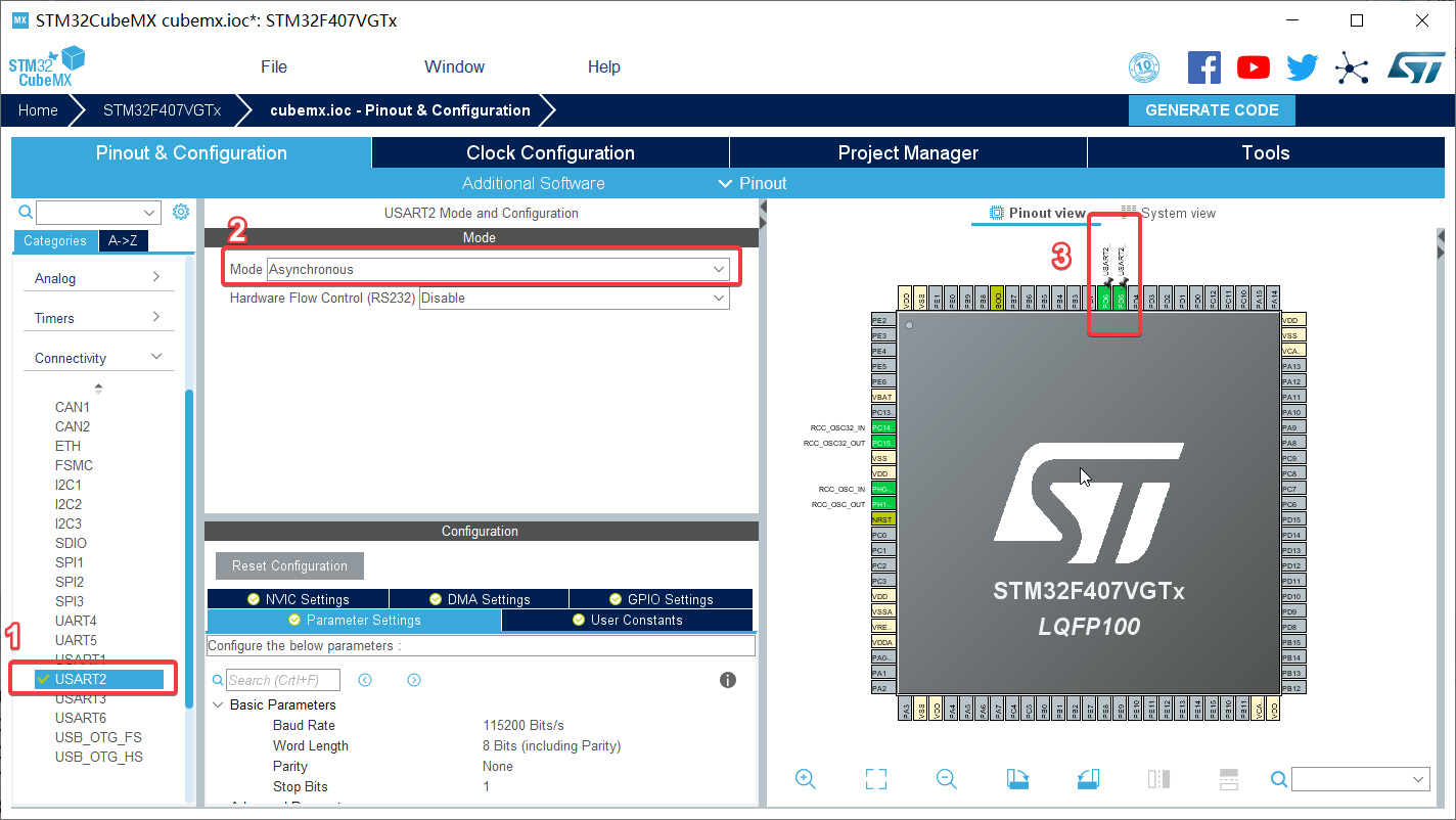 STM32F407VG联网笔记（基于rtthread studio）_stm32f407vg 网口开发-CSDN博客