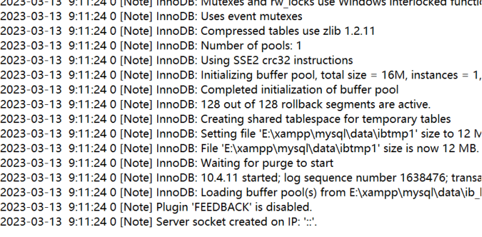 Apache和mysql数据库启动失败问题总结（端口冲突以及修改，查看日志）_apache+mysql-CSDN博客