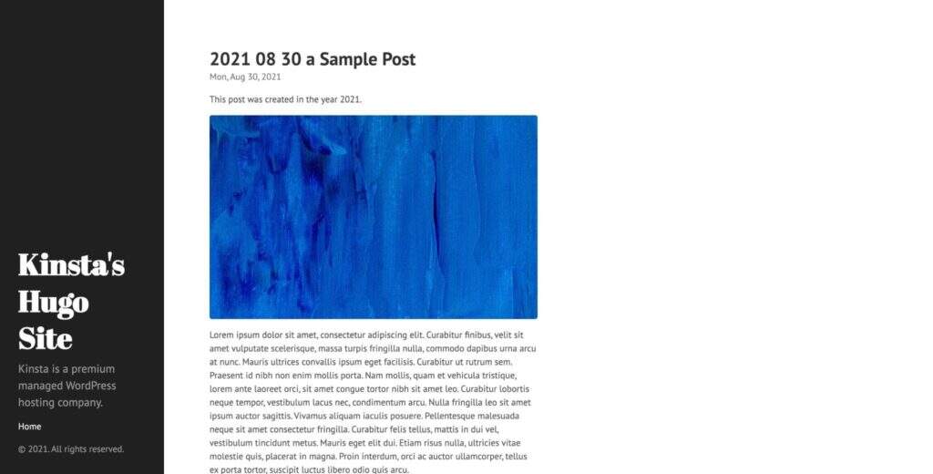 实例讲解如何使用Hugo框架搭建静态网站_hugo静态网站-CSDN博客
