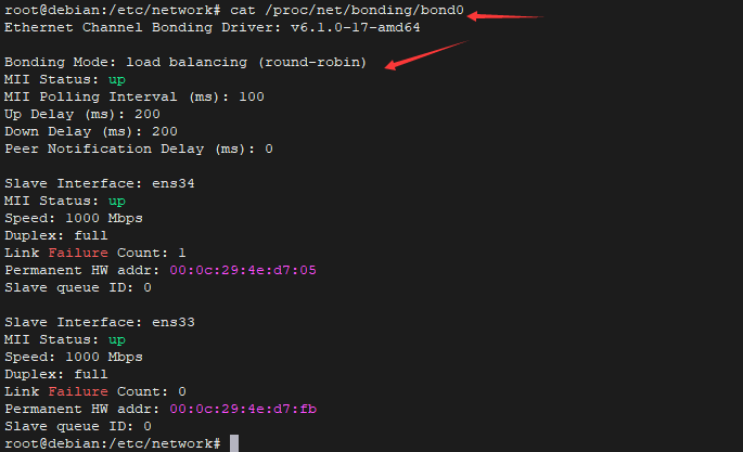 Debian系统双网卡 bonding操作_debian双网卡配置-CSDN博客