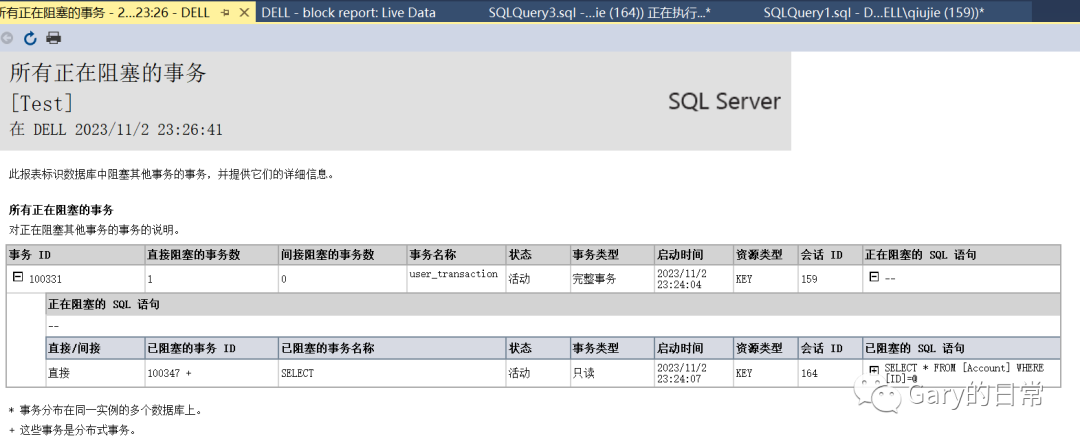 SQLServer中如何找到和排除长时间阻塞的任务-CSDN博客