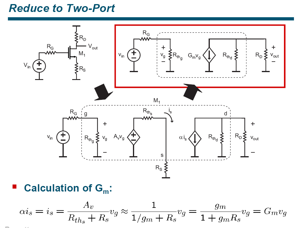 模拟集成电路分析和设计之CMOS小信号模型_mos管小信号电路模型-CSDN博客