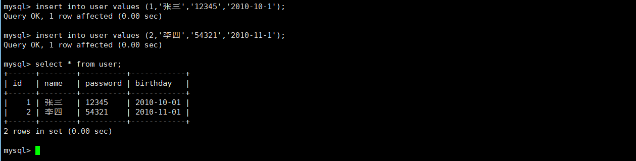 【MySql】表的增删查改_create table user1-CSDN博客