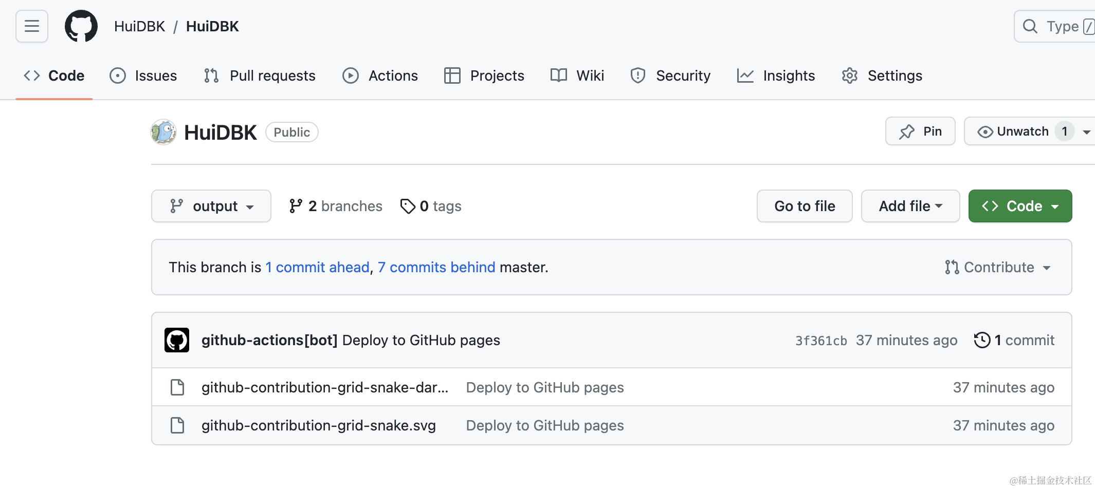 教你Github首页如何展示贪吃蛇动画_github显示贪吃蛇-CSDN博客