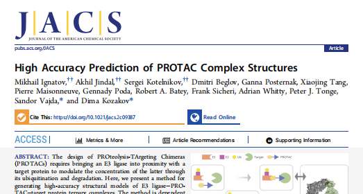 学术速运|PROTAC复杂结构的高精度预测_protac结构-CSDN博客