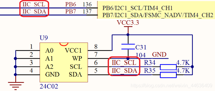 IIC软件模拟-读写EEPROM_模拟iic读写eeprom_梨花落-的博客-CSDN博客
